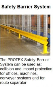 Warehouse Barriers | Pallet Racking Protection Barrier