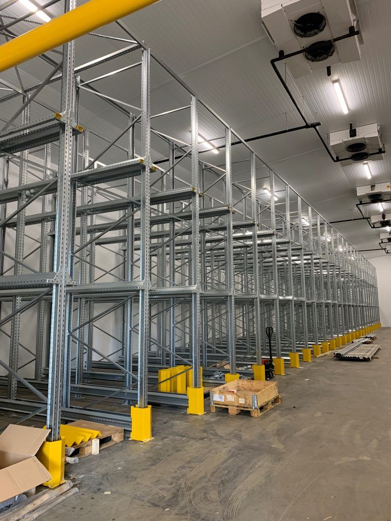Dexion P90 Drive-In Racking for Norfolk customer