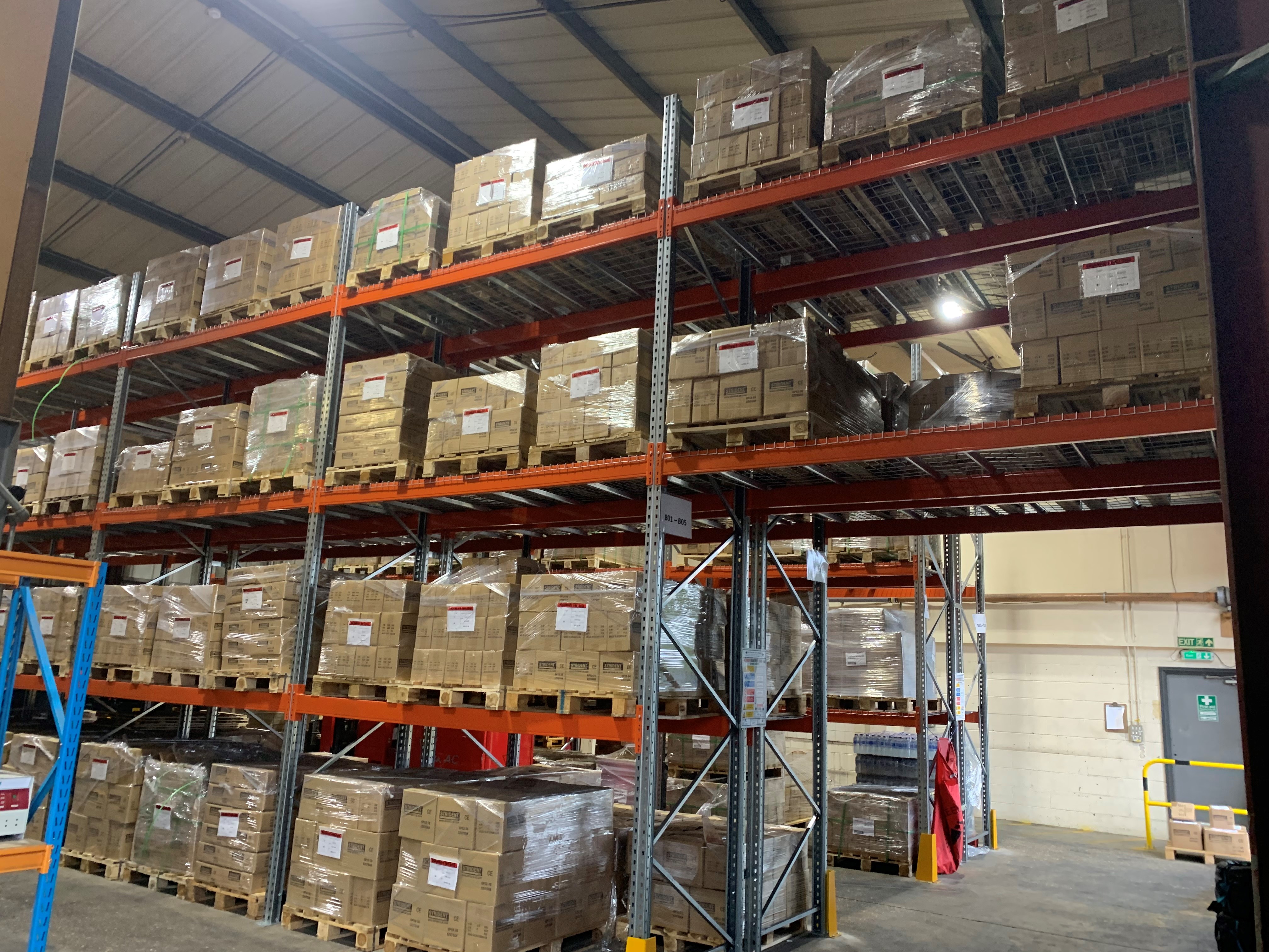 Dexion Anglia rack out new warehouse for Norfolk customer