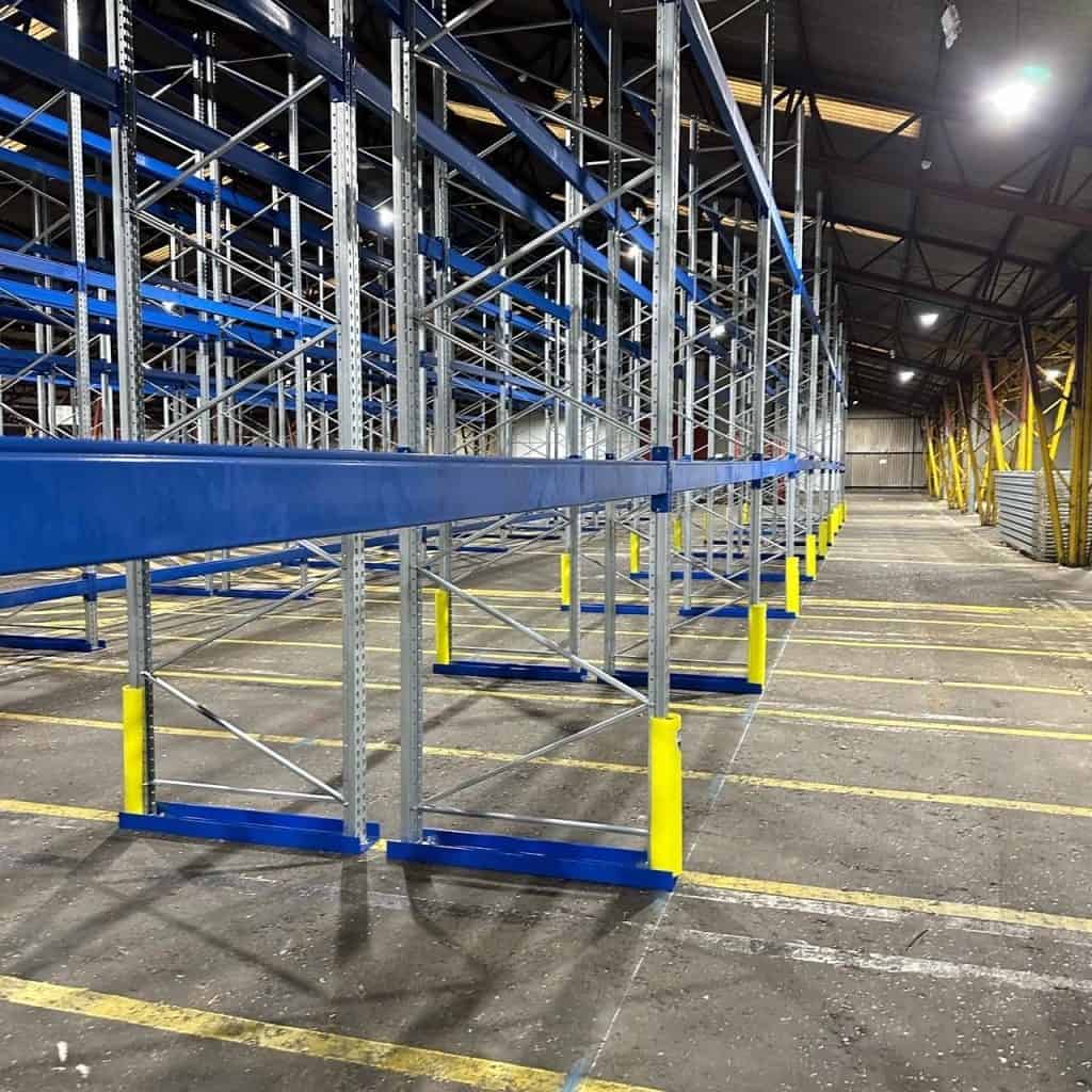 10,000 pallet location racking project completed in Kings Lynn