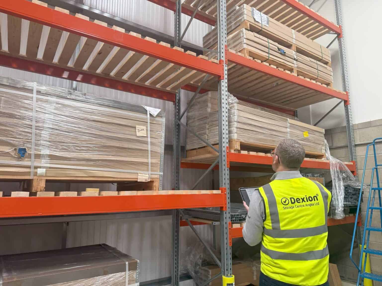 Pallet racking repairs across the UK for damaged racking